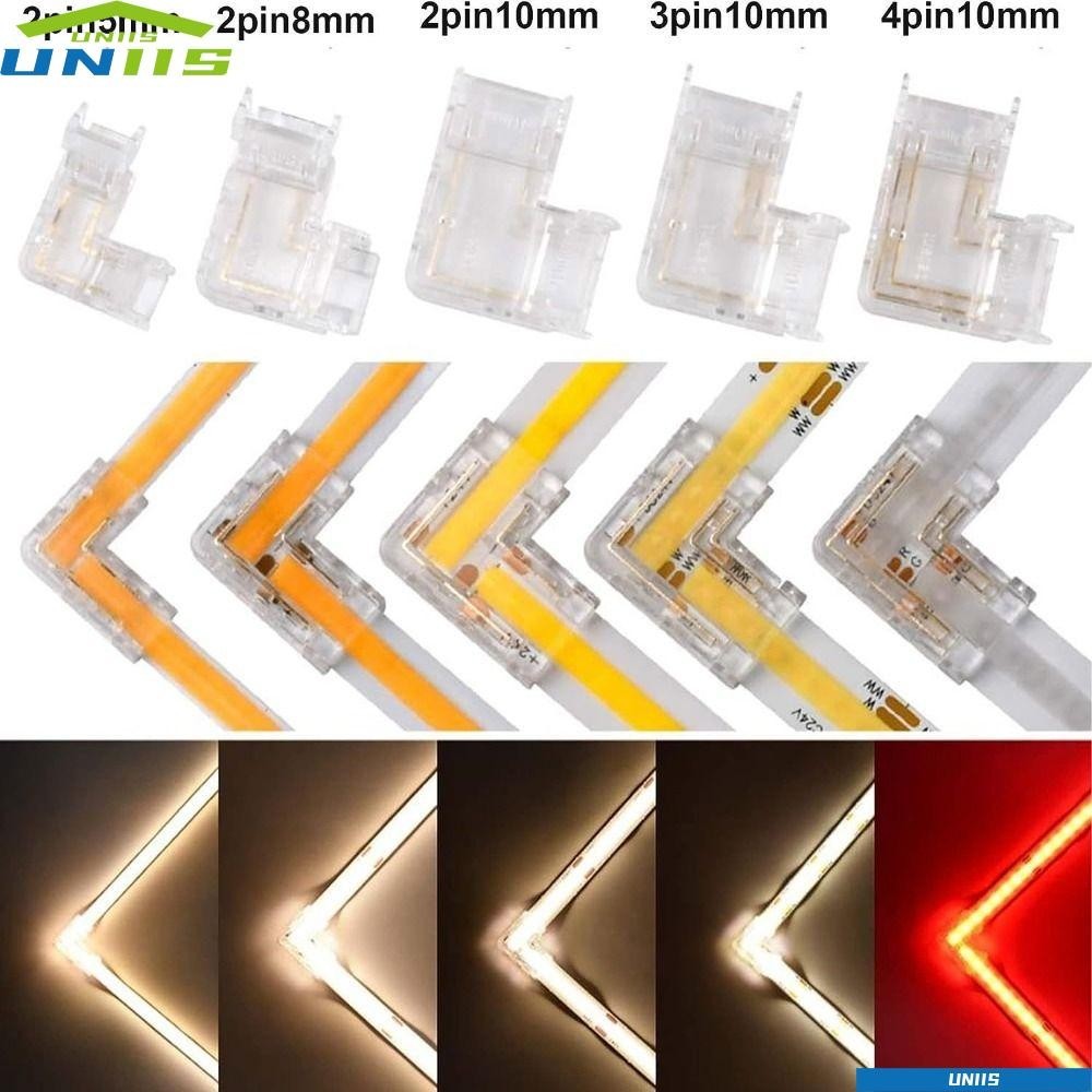 Uniis คลิปยึดสายไฟ LED 2PIN 3PIN 4PIN 5 มม. 8 มม. 10 มม. 5 ชิ้น | Shopee Thailand