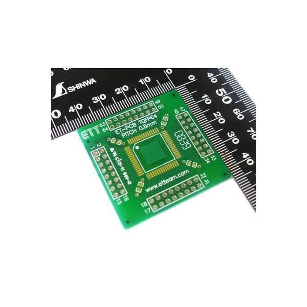 (Special Price) PCB CONVERT TQFP64 PIN SMD to DIP | Shopee Thailand