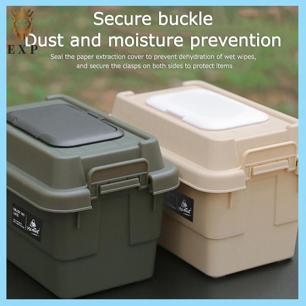 [explosion1.th] กล่องเก็บทิชชู่ 1.1 ลิตร สําหรับตั้งแคมป์ | Shopee Thailand