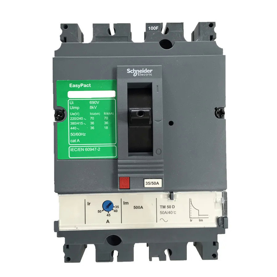 Cvs 100F 3P 16A 20A 25A 32A 40A 50A 63A 80A 100A Molded Case ไฟฟ้าแม่พิมพ์กรณี Circuit Breaker ...
