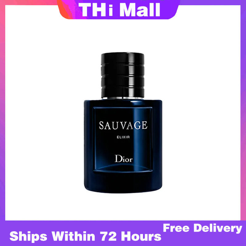 【แท้ 100%】CHRISTIAN DIOR SAUVAGE ELIXIR PARFUM MEN'S AND WOMEN'S EDP PERFUME / FRAGRANCE SPRAY ...