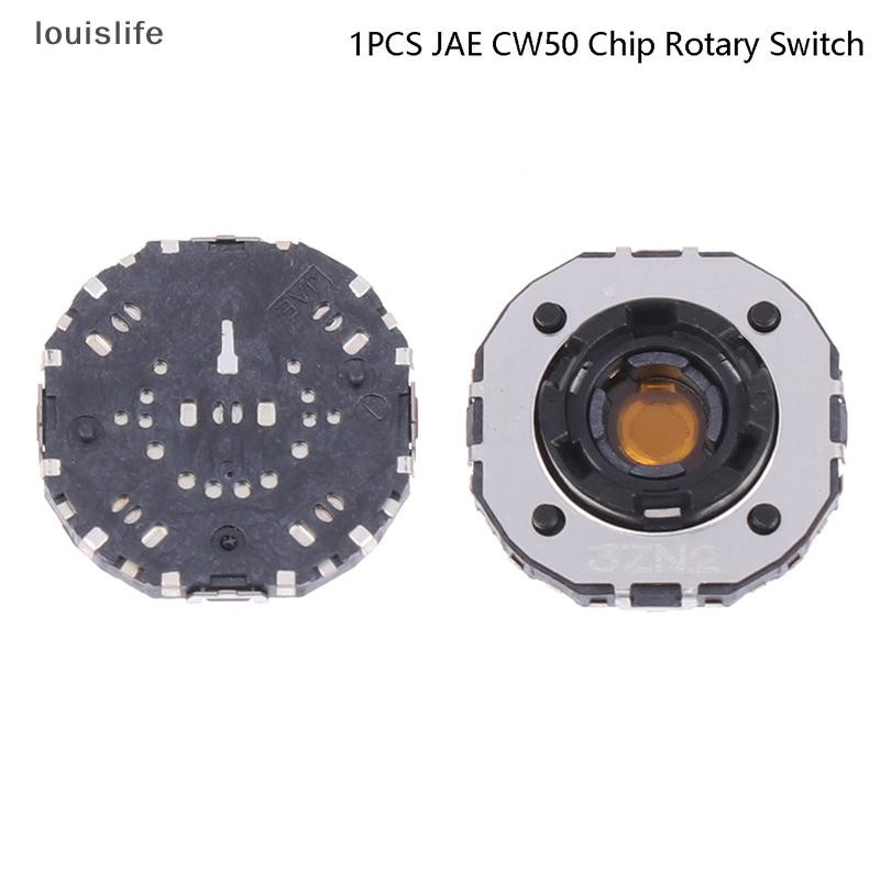 Leth 1 ชิ้นญี่ปุ่น JAE CW50 CW50 ชิปสวิตช์โรตารี 5 ทิศทางเพลากลวง ...