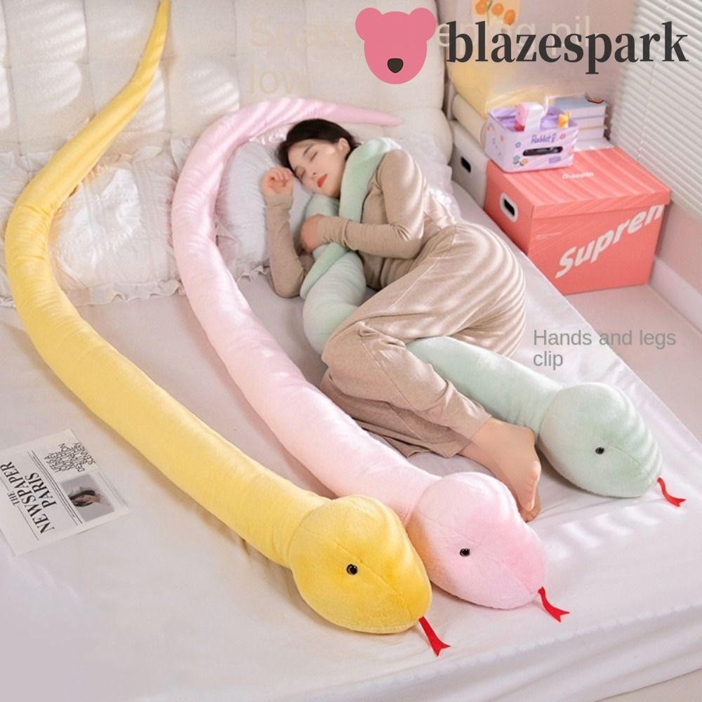 Blazespark ปีงูของเล่นตุ๊กตา,ตุ๊กตาห่อรอบแขนงูยัดตุ๊กตา,แปลกงูน้อยนุ่มComfortงูสัตว์ตุ๊กตาตกแต่ง ...
