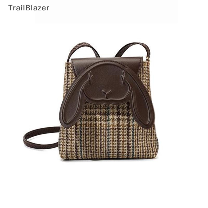 Tbth ใหม่ Tweed Bunny Mini Bag น่ารักเปลี่ยน Retro วรรณกรรมโทรศัพท์ ...