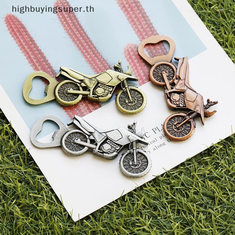 Hrth สังกะสีอัลลอยด์รถจักรยานยนต์ที่เปิดขวดเลียนแบบ Retro รถจักรยานยนต์ ...