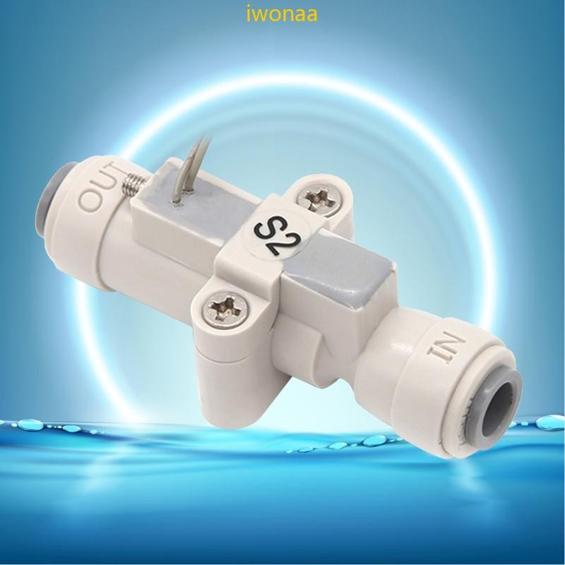Iwo Liquid Water Flow Sensor G1 4 Quick-Connect Water Flow Switch ...
