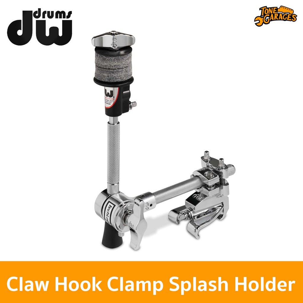 DW Drums Claw Hook Clamp Splash Holder อุปกรณ์เสริมกลอง | Shopee Thailand