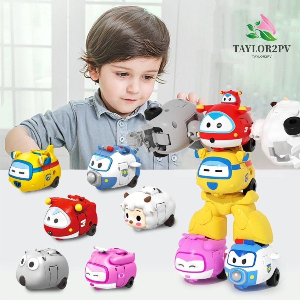 Taylor2pv Super Wings Robot, อะนิเมะรูปรุ่น Q, ของขวัญเทศกาลการศึกษา ...