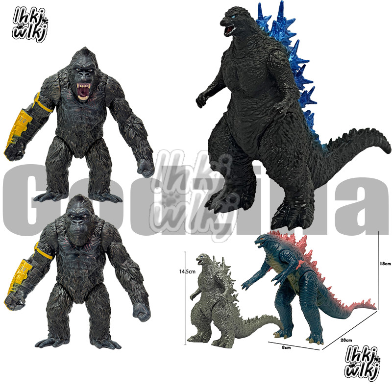 โมเดลฟิกเกอร์ Godzilla Minus One Action Figure King Kong ของเล่นสําหรับ ...