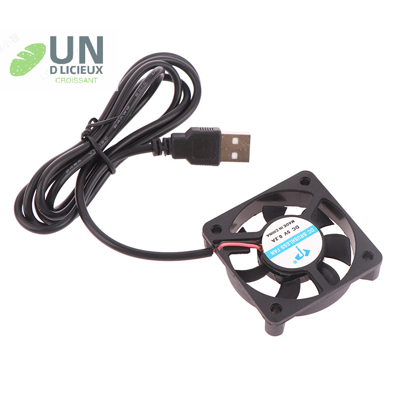 ดี 1Pc DC5010 พัดลมเงียบ 5V สาย USB Oily Humidifier Connector พัดลม PC Cooler ได้ดี | Shopee ...