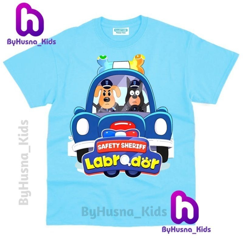 children clothes เสื้อยืด พิมพ์ลายตัวอักษร SHERIFF LABRADOR UNISEX ...