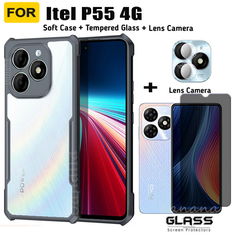Itel P55 4G เคสโทรศัพท์กันกระแทกสําหรับItel RS4 A70 P55 5G S23 R S4 RS ...