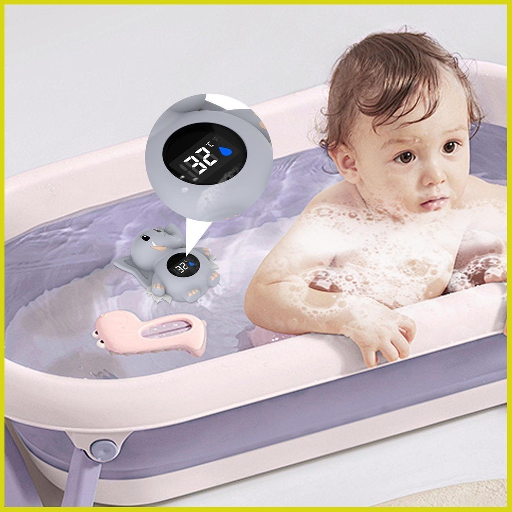 Bath Temperature Indicator อุณหภูมิน้ํา Digital Electronic Gauge การ ...