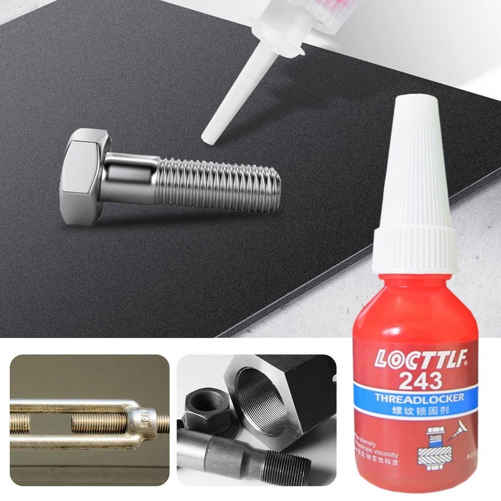 Threadlocker BLUE Medium Strength 243 Oil Tolerant Threadlocker Heavy ...