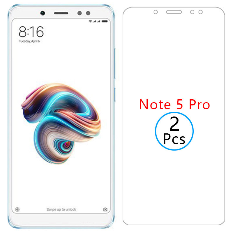 กระจกนิรภัยสําหรับ xiaomi redmi note 5 pro กระจกนิรภัยป้องกันหน้าจอบน ...
