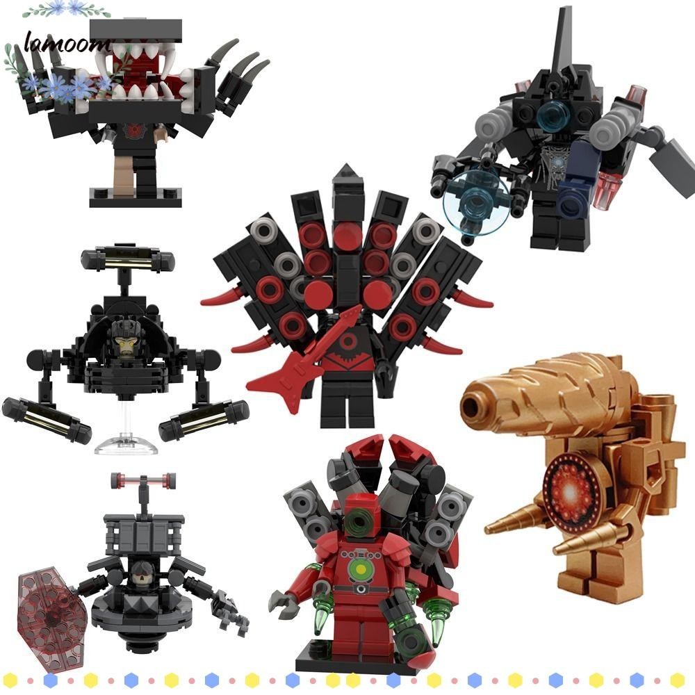 Lamoo Toilet Men Model, Skibidi Monitor Man Building Blocks Toy ...