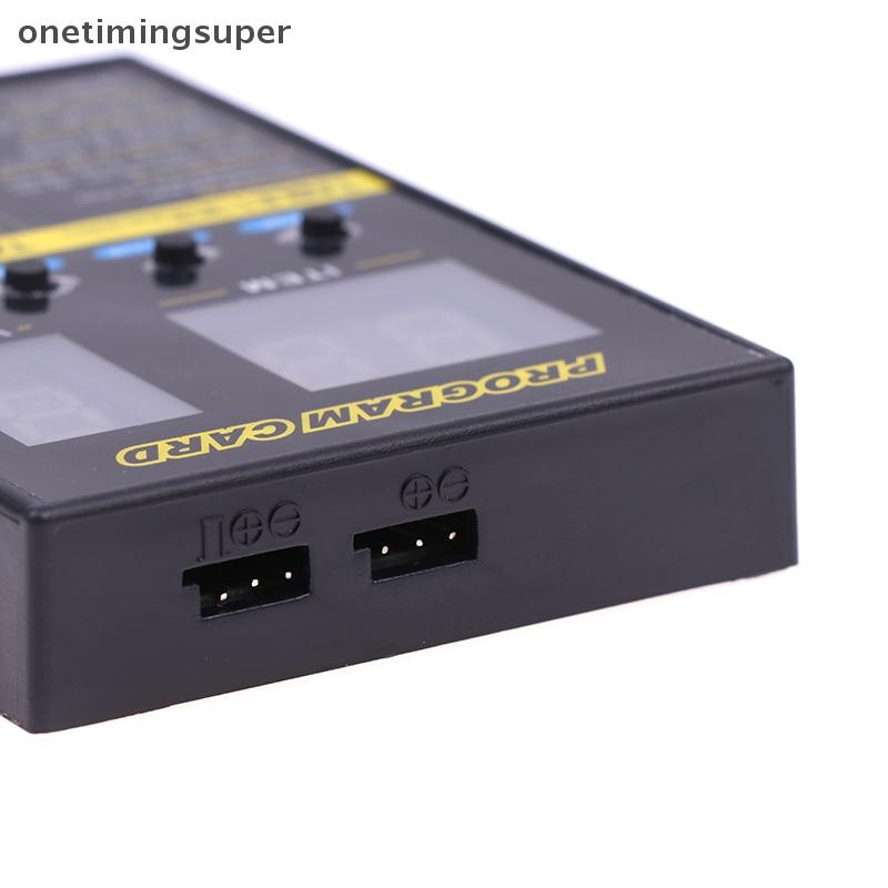 Onetimingsuper Hobbywing RC Program Card สําหรับ XERUN & EZRUN SC8 ...