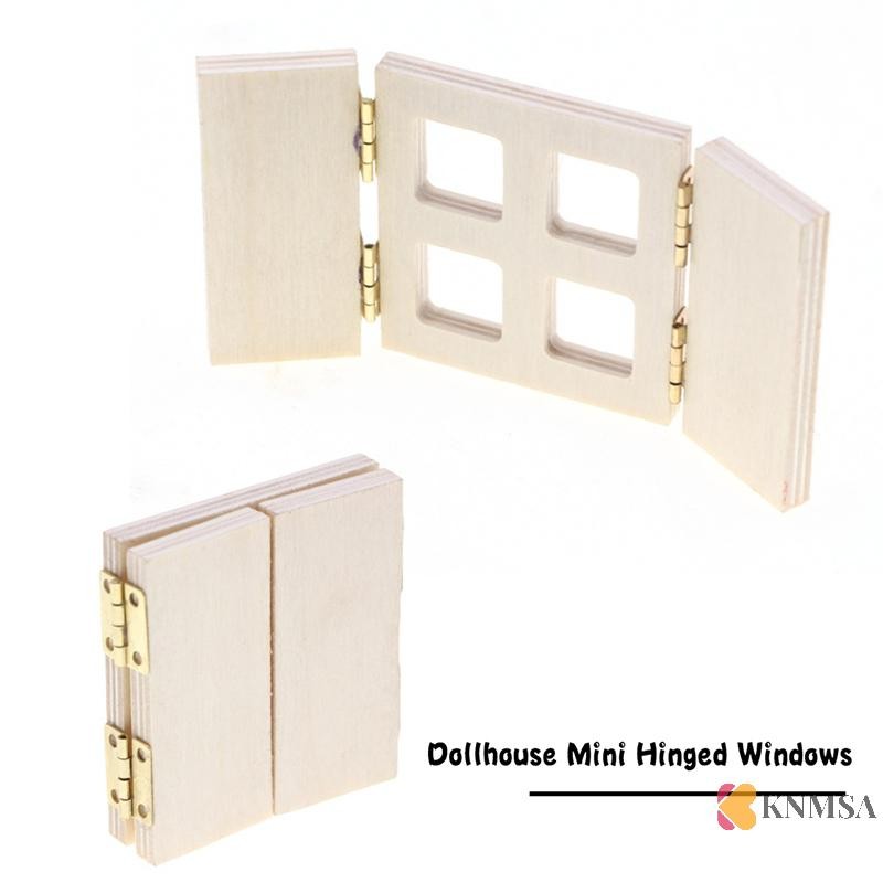 Knmsa] 1/12 Dollhouse Miniature neckered Windows รุ่น Dollhouse ...