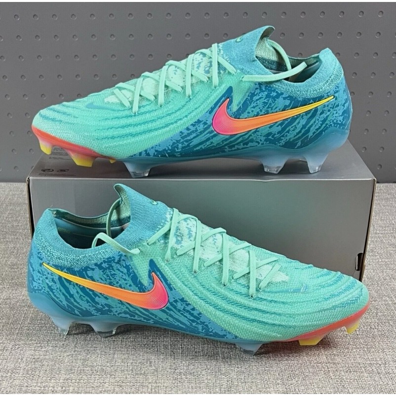 รองเท้าฟุตบอล Nike Phantom GX II 2 Elite LV8 FG Vortex Pack Firm Ground สำหรับผู้ชาย รุ่น FJ2560 ...