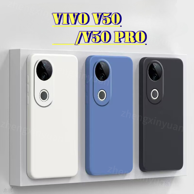 V50 5G เคสโทรศัพท์ซิลิโคน TPU แบบนิ่ม กันกระแทก สีแคนดี้ สําหรับ VIVO V50 V40 V40Pro V30 V30Pro ...