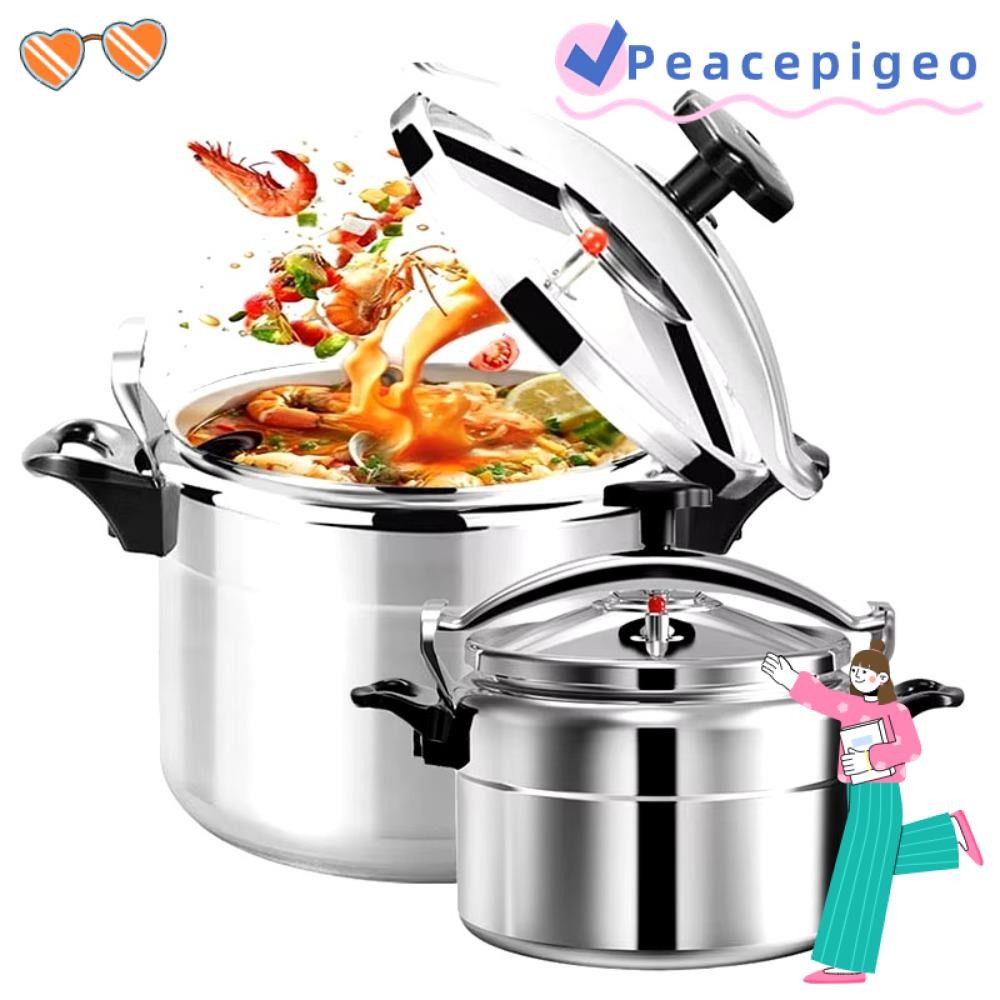 Peacepigeo หม้อความดันสูง,ขนาดใหญ่ความจุ-Proofแก๊สหม้อหุงข้าว,มัลติฟังก์ชั่อลูมิเนียมไม่เคลือบ 2 ...