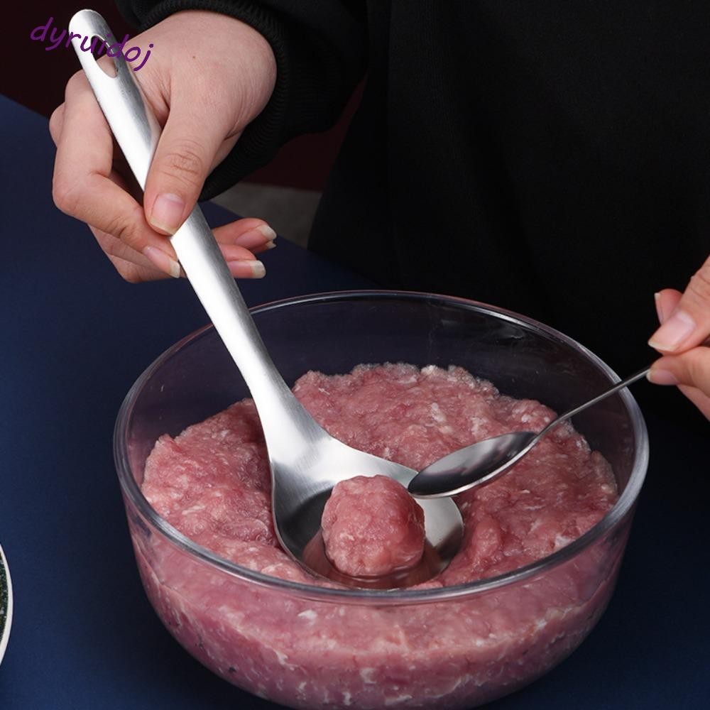Dyruidoj1 Meatball Maker ช้อน, Non-stick Hangable Croquettes Meatball ...
