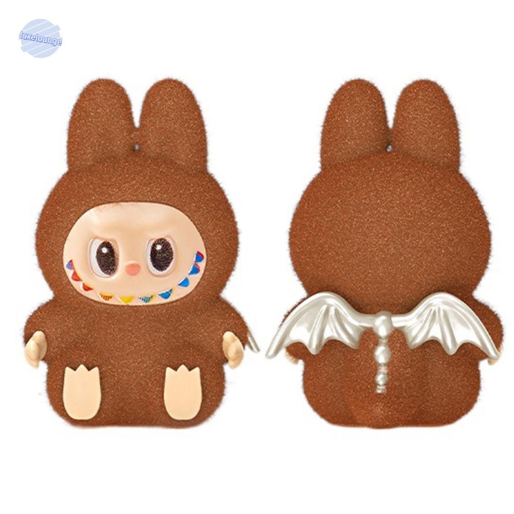 Luxelunge Angel Labubu Mini เครื่องประดับ, Silver Wing นั่ง Party Angel ...