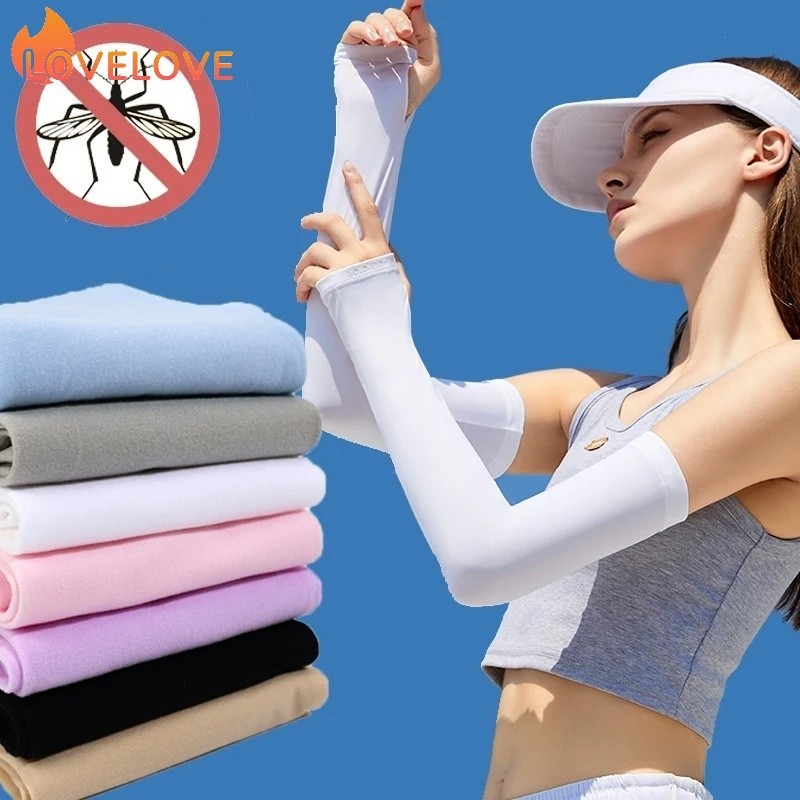 คุณภาพสูงฤดูร ้ อนกีฬากลางแจ ้ งขับรถ UV Protection Arm Cover- มีหลายสี ...