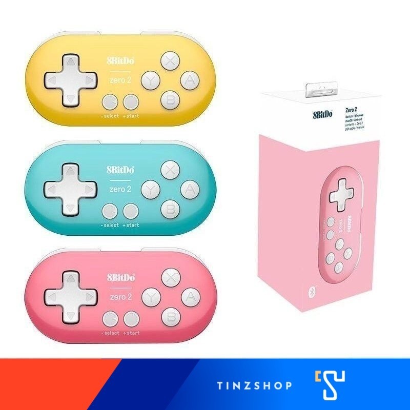 8Bitdo Zero 2 80EJ ,80EK , 80EH Bluetooth Gamepad Keychain Mini ...