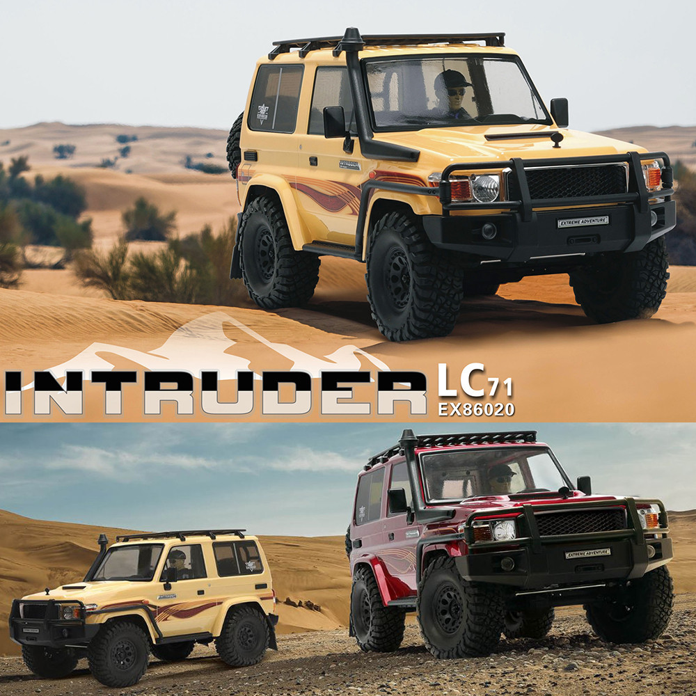 Rgt 1/10 LC71 EX86020 RTR 4WD 2.4G Rock RC Monster Crawler Intruder รถ ...