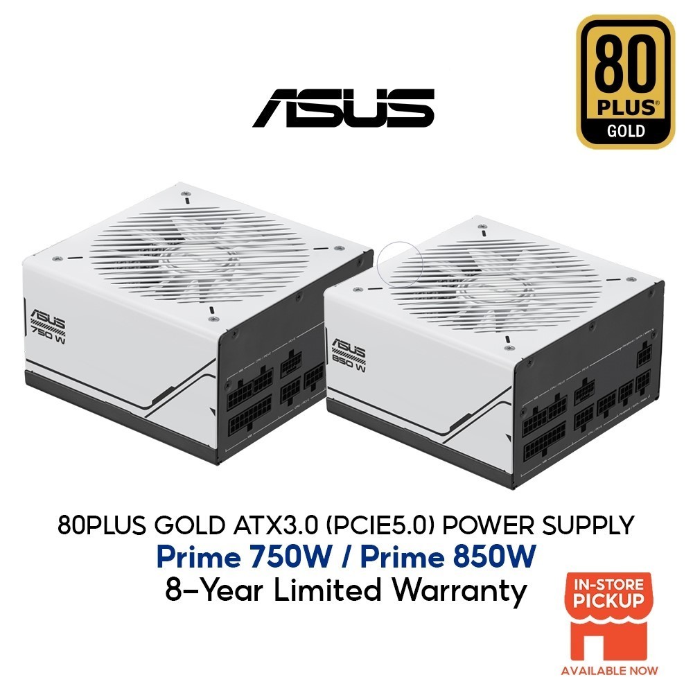 ASUS PRIME 750W PRIME 850W 80 PLUS GOLD ATX3.0 PCIE5.0 (PRIME-AP-750G ...