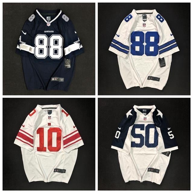 Nfl Rugby jersey ยุโรปและอเมริกา street plus ขนาด hip-hop ครึ่งแขน hip ...