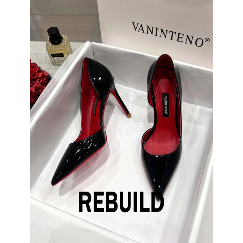 REBUILD รองเท้าส้นสูง รองเท้าแตะ รองเท้าส้นสูงผู้หญิง 2023 ใหม่ ...