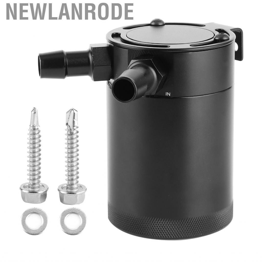 Newlanrode hood scoop vent 2-Port Oil Catch Can 300ml Aluminum Alloy ...