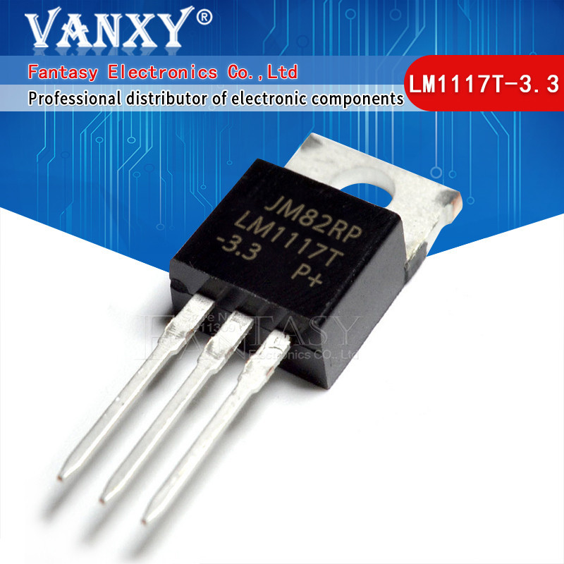 10pcs LM1117T-3.3 TO220 LM1117-3.3 LM1117T 3.3V LM1117 TO-220 LM1117T-5.0 LM1117T-5 LM1117T-5.0 ...