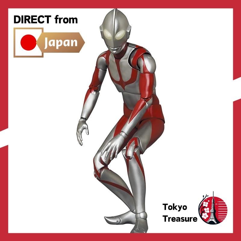 MAFEX No. 155 Ultraman, approximately 160mm tall, pre-painted action ...