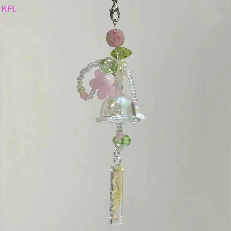 (KFL) Original Flower Phone Ch จี้น่ารัก Bling Bead Key Chain ขายร้อน ...