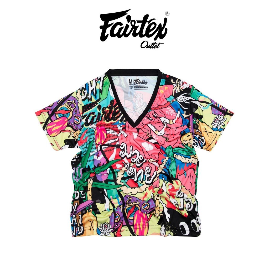 เสื้อยืด FAIRTEX X URFACE CROP TOPS (PT15) | Shopee Thailand