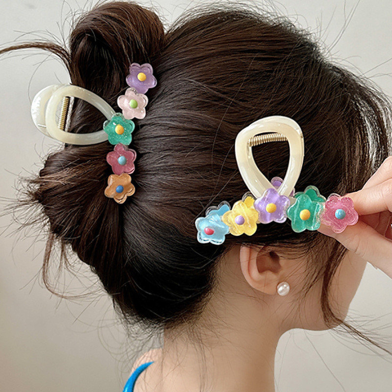 Simple Grab Clip 2024 กิ๊บติดผมสไตล์ใหม่หญิง High-End Shark Clip ...