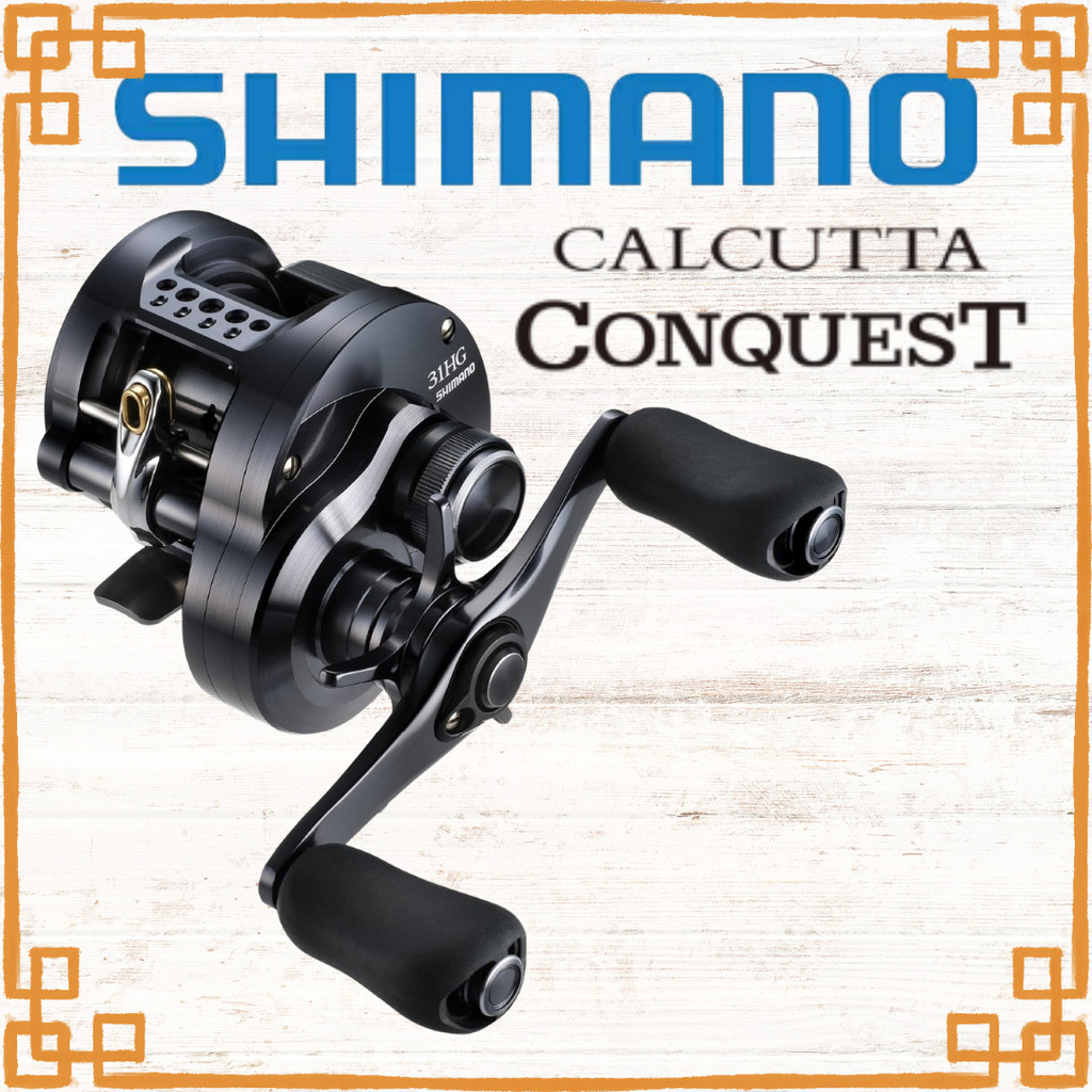 2024 Model SHIMANO Calcutta Conquest Baitcasting Reel Shallow Edition 30HG & 31HG, Direct from ...