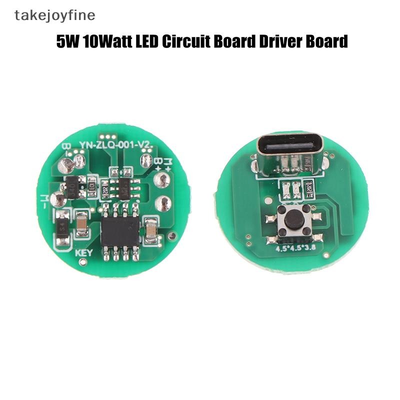 Tfth 10W LED Driver Board + โมดูลชาร์จ Type-C สําหรับไฟฉายและพัดลมขนาด ...
