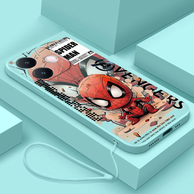 Xiaomi Redmi 13X redmi13x Marvel Spider-Man ปลอกซิลิโคนสไตล์การ์ตูนกัน ...