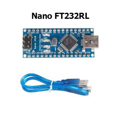 Arduino Nano V3.0 controller ATMEGA328P original FT232RL +USB cable | Shopee Thailand