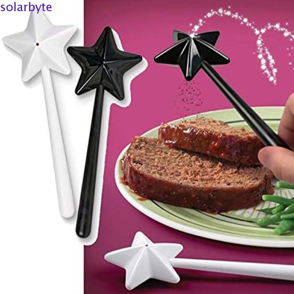 Solarbyte เครื่องจ่ายเกลือ Star Wand, Single Hole Long Handle Star Stick Pepper Dispenser, แบบ ...