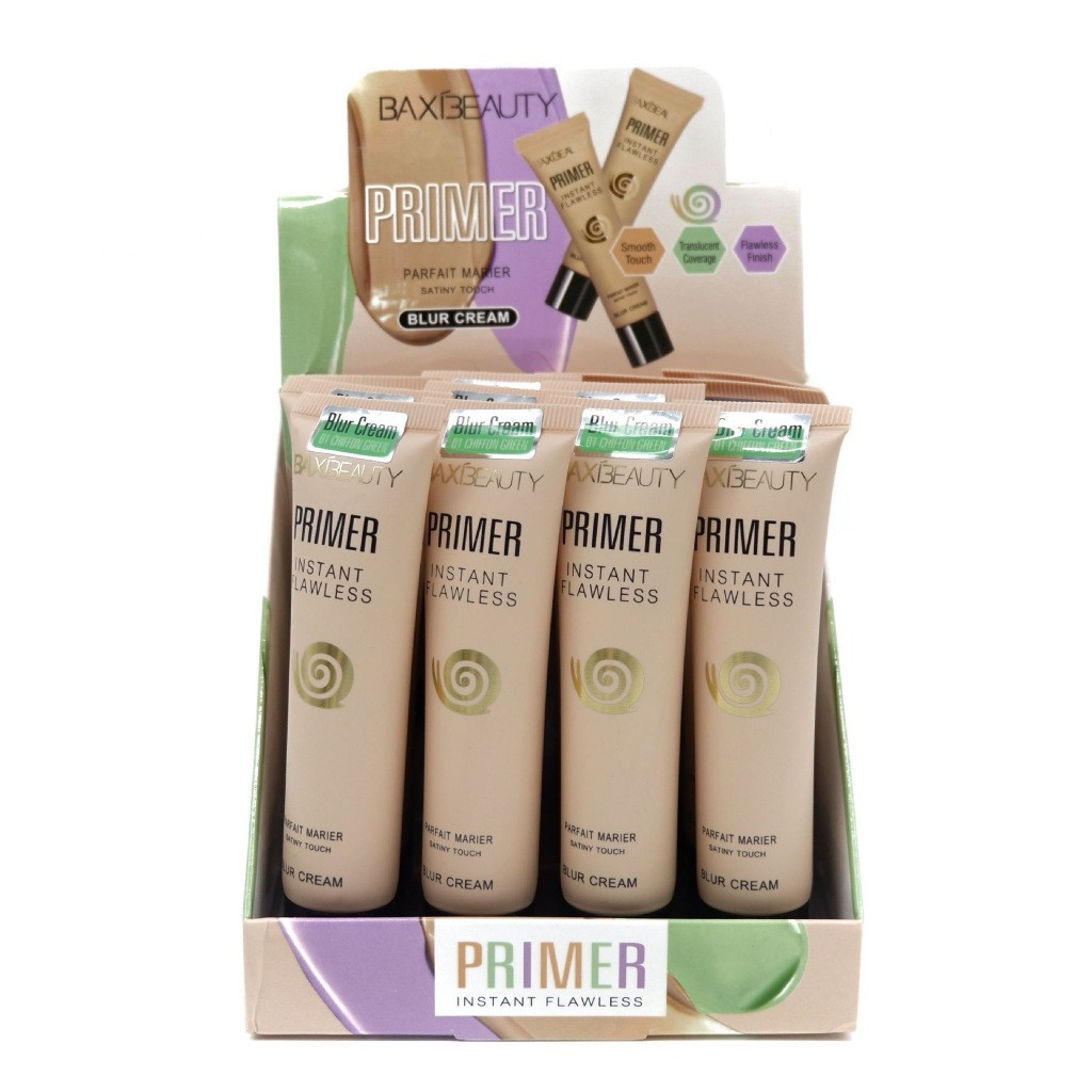 (UPD) (ยกกล่อง) BAXI Makeup Primer Blur Cream ไพร์มเมอร์ปรับสีผิวเรียบ ...