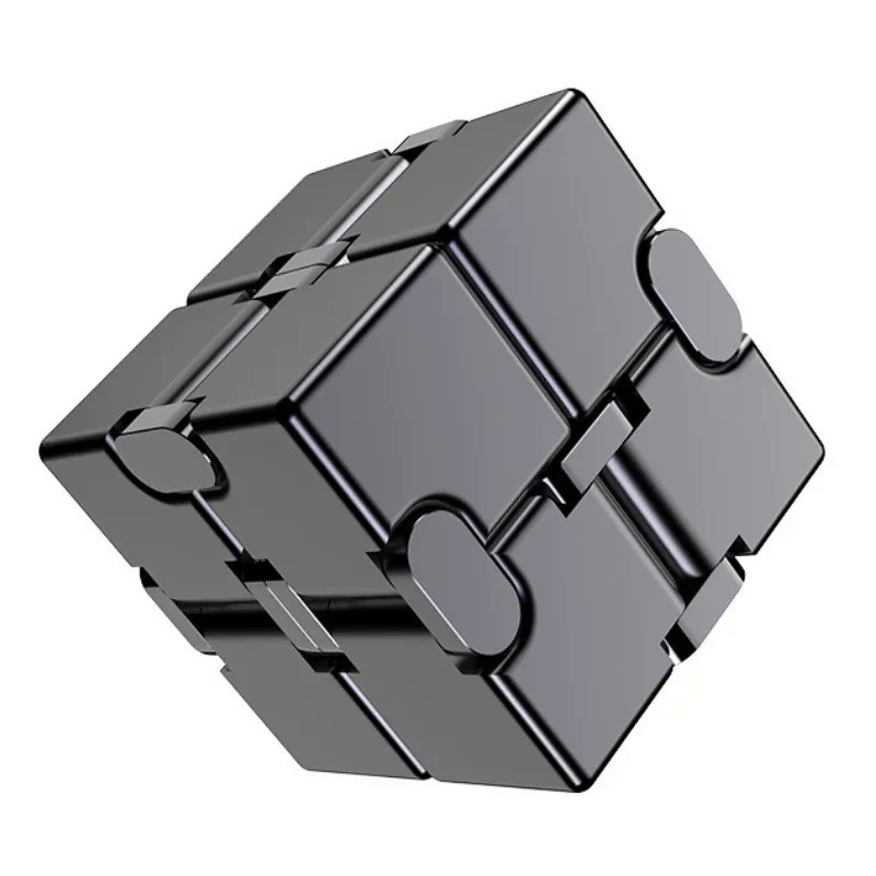 Infinite Cube Aluminum Alloy Metal EDC Stress Relief Mini Toy Portable ...