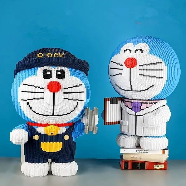 ของเล่นบล็อกตัวต่อ เข้ากันได้กับ Lego Doctor Doraemon Engineer Doraemon ...