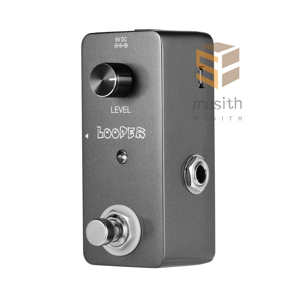 Mini Looper Effect Pedal กีตาร์ Loopers Bass Loop Pedal Ullimited Overdubs 5 นาที Looping Time ...