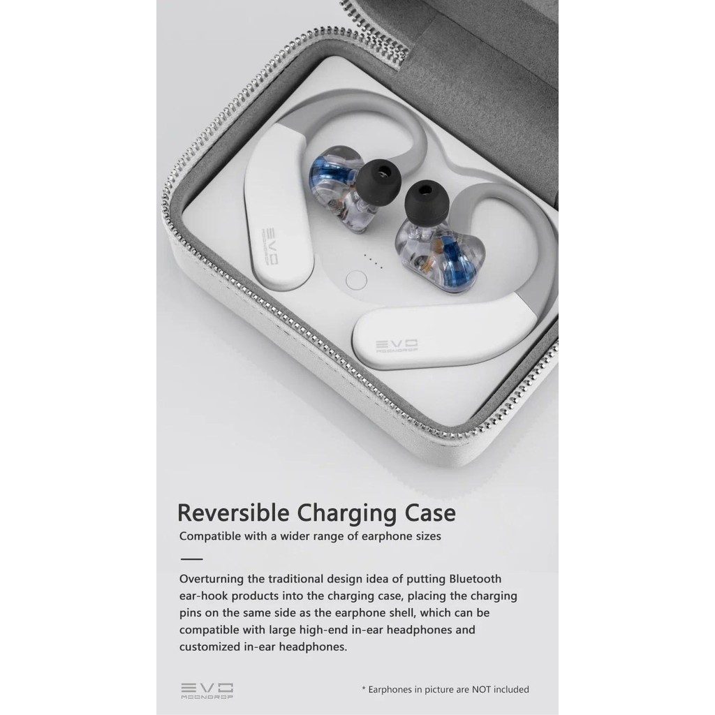 Moondrop EVO HIFI True Wireless Ear-Hook DAC &Amp โมดูล Dual ES9318 ...
