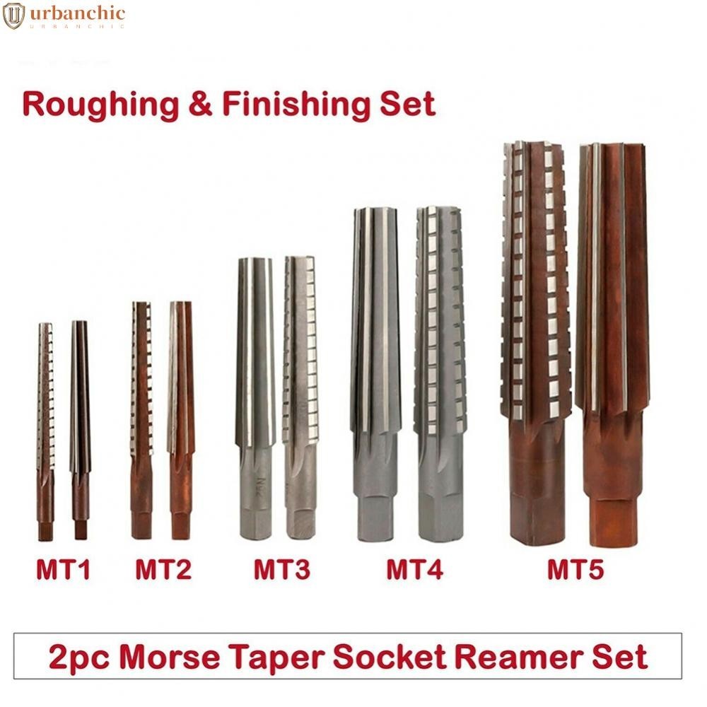 มือ Reamer H8 Fine + Rough MT 1/2/3/4/5 เครื ่ องมือ 2 ชิ ้ น/Set Morse ...